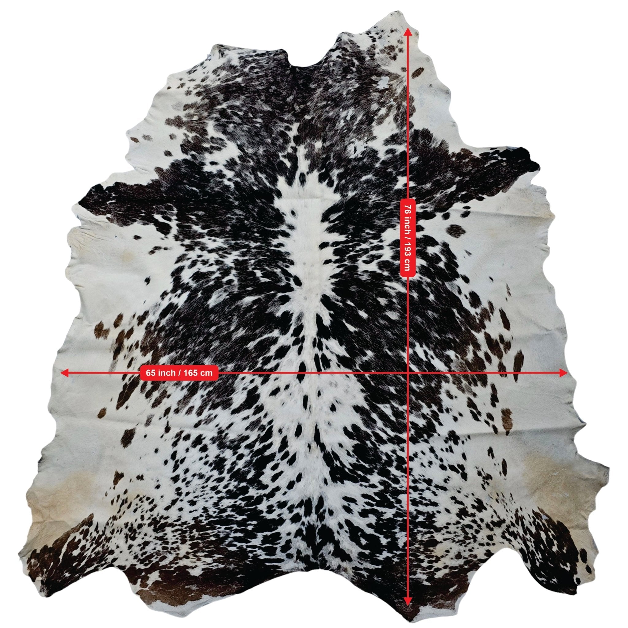 241-30 Cow Skin Hair on Hide 100% Pure Cow Hide Large Decorative/Carpe ...