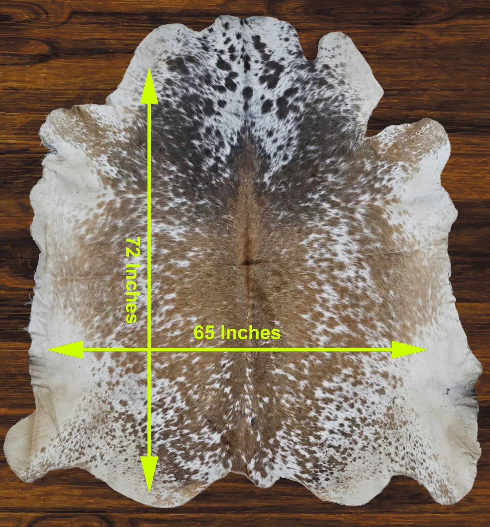 241-35 Cow Skin Hair on Hide 100% Pure Cow Hide Large Decorative/Carpe ...