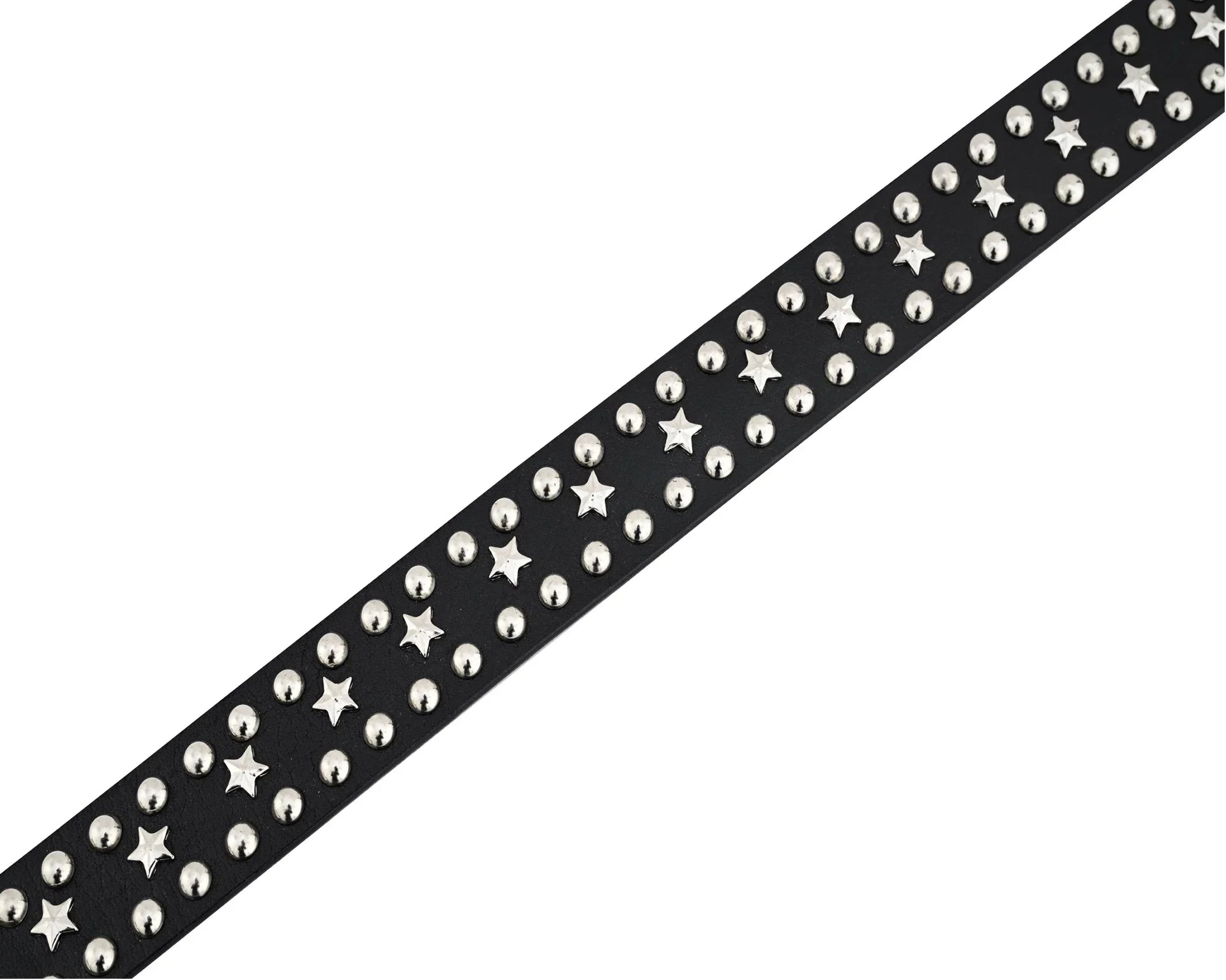 Stars Studded Genuine Leather Belt Punk Rock Gothic Style – Vintage Leather