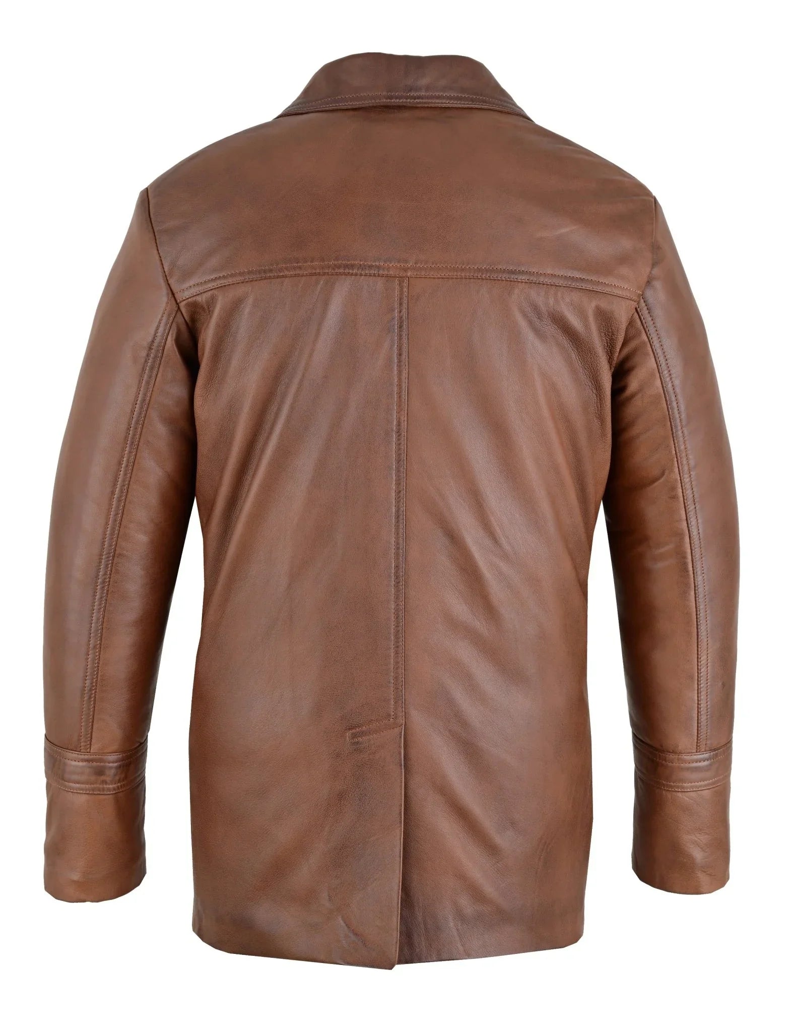 Vintage Brown Leather Blazer Jacket worn by Sam Tyler in Life on Mars ...