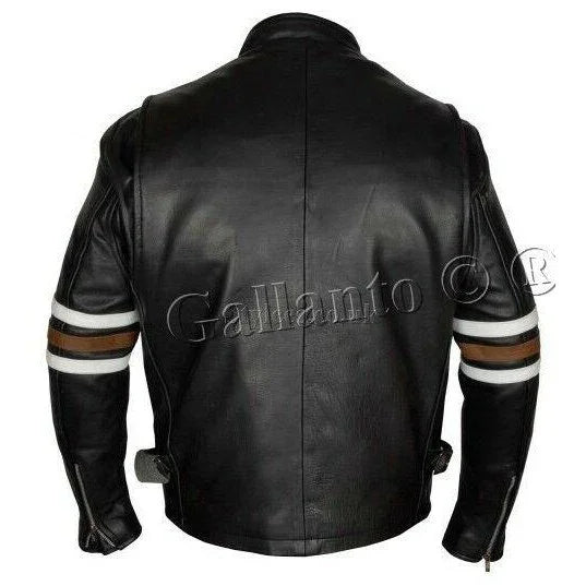 House M.D. Gregory Leather Jacket Cowhide – Vintage Leather