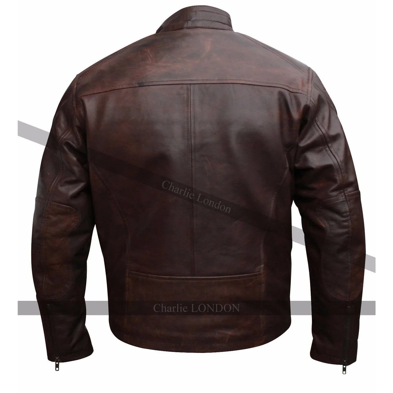 Kirk Motorcycle Star Trek Vintage Brown Leather Jacket – Vintage Leather