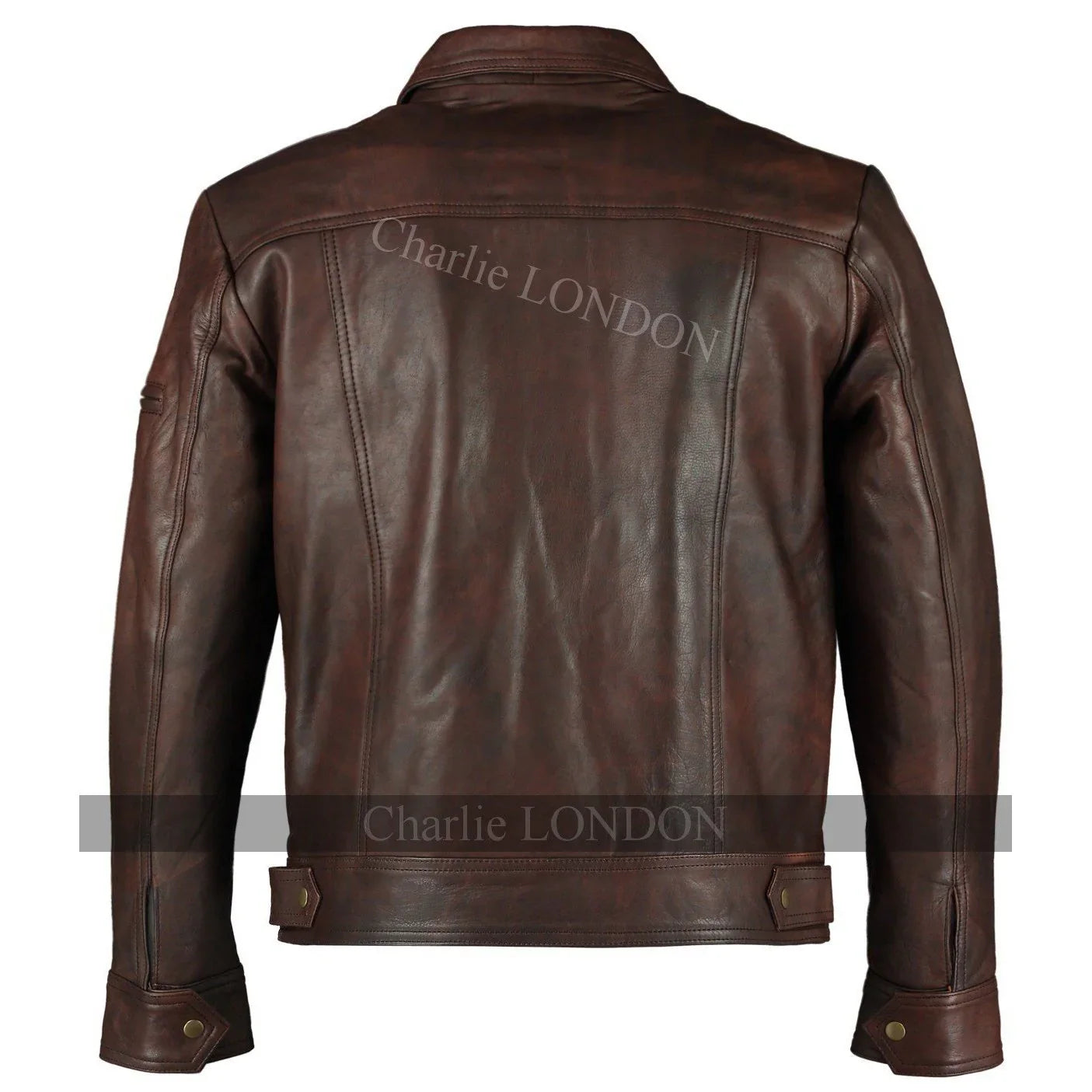 Men's Lynch Vintage Brown Leather Jacket – Vintage Leather